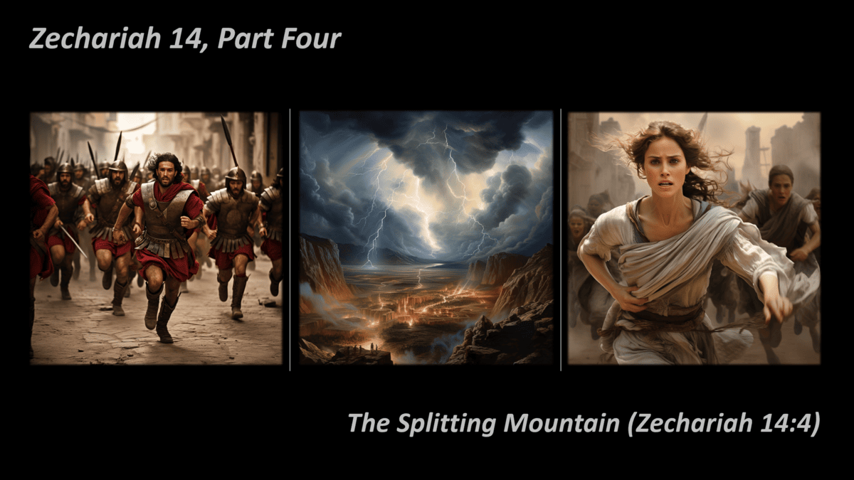 Zechariah 14, Part 4: The Splitting Mountain - The Burros of Berea