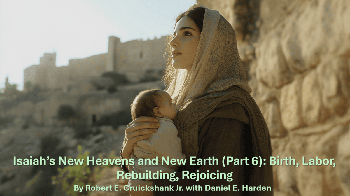 Isaiah’s New Heavens and New Earth (Part 6): Birth, Labor, Rebuilding ...